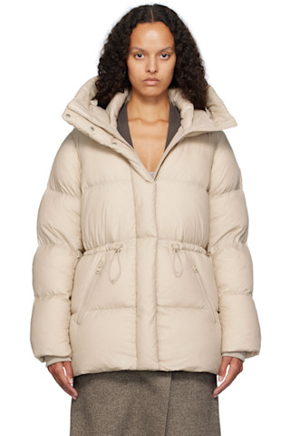 MACKAGE: Beige Freya-SW Down Jacket | SSENSE
