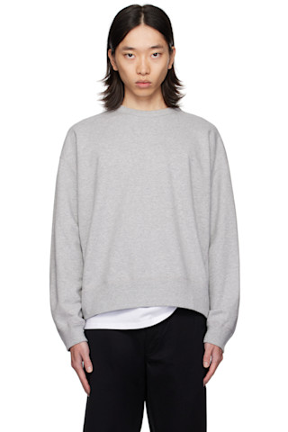 Reigning Champ: Gray Midweight Relaxed Sweatshirt | SSENSE