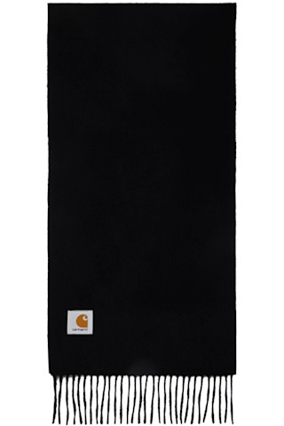 Black Crew Scarf by Carhartt Work In Progress on Sale