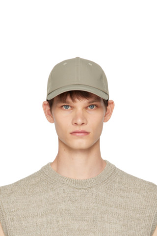 Gray Travel Light Cap by NORSE PROJECTS on Sale