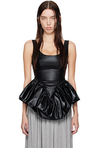 Black Helen Tank Top by Nicklas Skovgaard on Sale