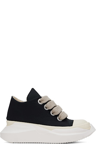 Rick Owens DRKSHDW: ブラック Porterville Jumbo Laced Rick Owens DRKSHDW: ブラック Porterville Jumbo Laced