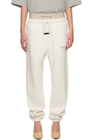 Fear of God ESSENTIALS: Off-White Essentials Sweatpants | SSENSE Canada