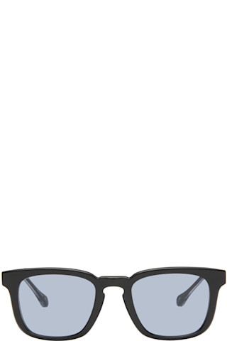 SSENSE Exclusive Black M1031 Sunglasses by Matsuda on Sale