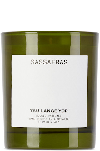 Sassafras Candle, 210 g by TSU LANGE YOR | SSENSE