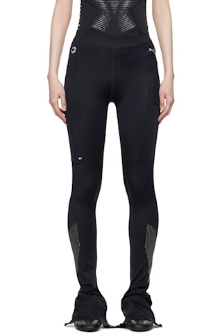 Coperni: Black PUMA Edition Tights | SSENSE