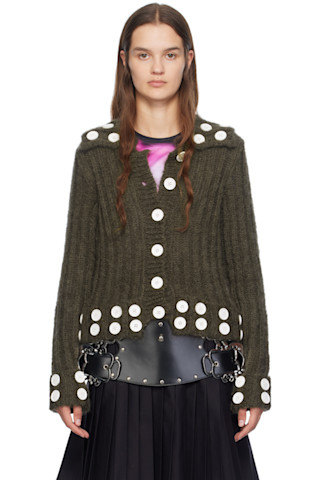 Gray Starboard Cardigan by Chopova Lowena on Sale