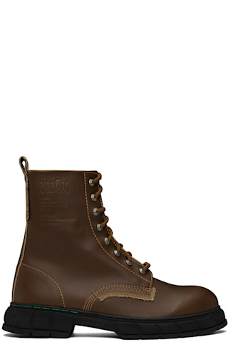 Brown 1970 Corn Boots by Virón on Sale