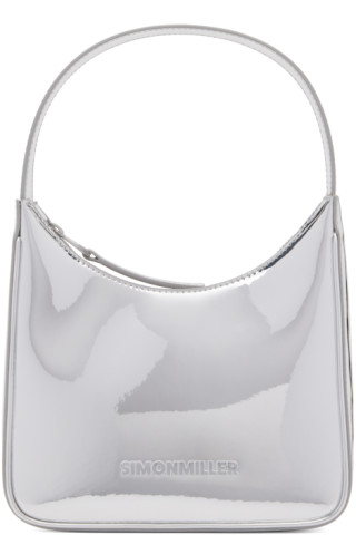 SIMONMILLER: Silver Snap Bag | SSENSE