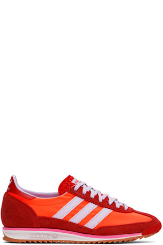 Red SL 72 OG Sneakers by adidas Originals on Sale