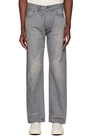 Gray Wyatt Jeans by John Elliott on Sale
