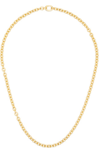 Tom Wood: Gold Ada Chain Necklace | SSENSE