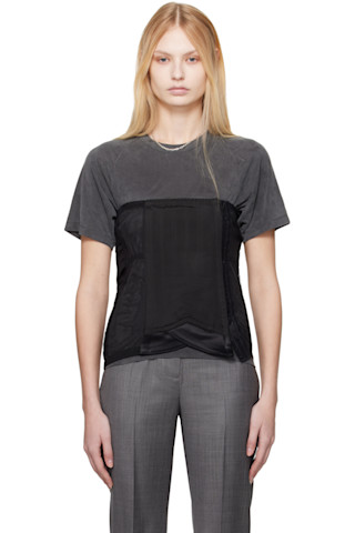OUR LEGACY: Black Object Corset Top | SSENSE