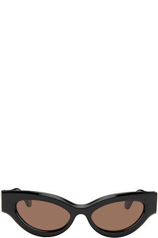 Nanushka: 黑色 Trysta 太阳镜 | SSENSE