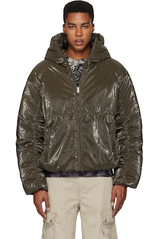 Brown Veneer Jacket by A-COLD-WALL* on Sale