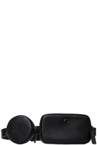 Coach 1941: Black Multi Pouch Belt Bag | SSENSE Canada