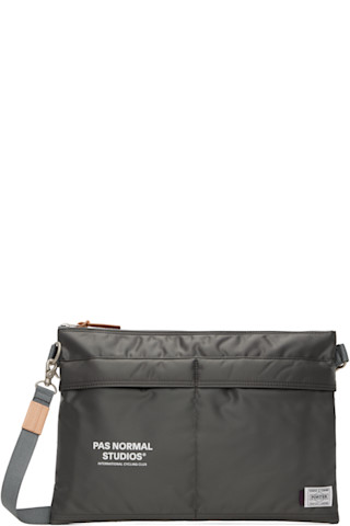 Pas Normal Studios: Gray Porter-Yoshida & Co Edition Musette Bag | SSENSE