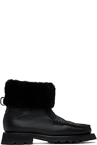 Black Armenta Boots by HEREU on Sale Black Armenta Boots by HEREU on Sale