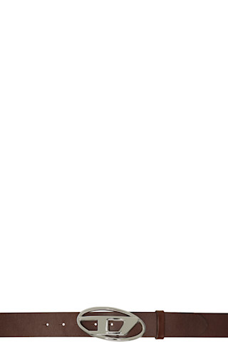 Diesel: Brown B-1dr W Belt | SSENSE