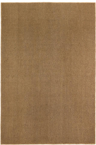 Brown Jute Herringbone Rug by Nordic Knots | SSENSE