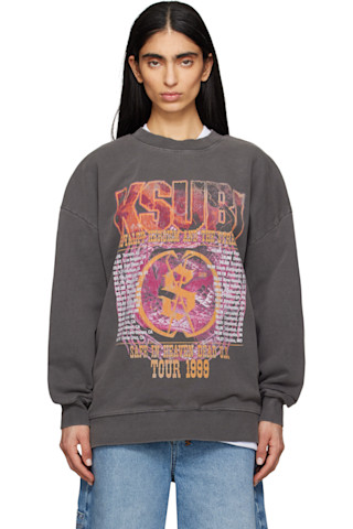 Ksubi: Gray Kickstart Oh G Sweatshirt | SSENSE
