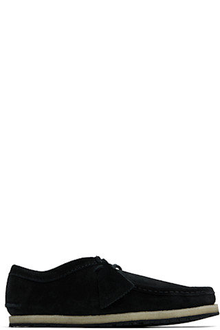 Black Godney Lace Derbys by Clarks Originals on Sale