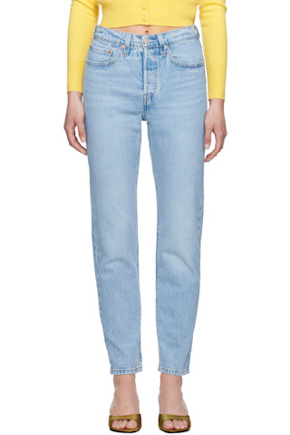 Blue 501 Original Fit Jeans by Levi's on Sale