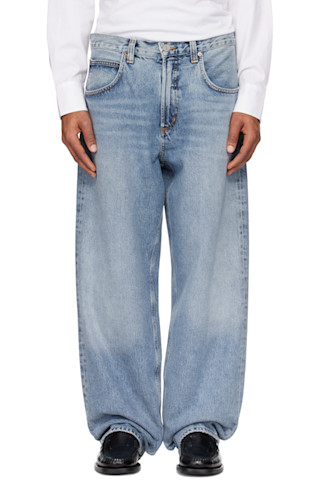 Blue Fusion Jeans by AGOLDE on Sale