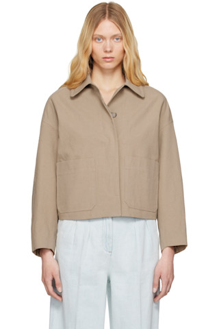 Beige Bianca Jacket by A.P.C. on Sale