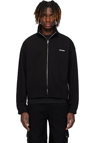 Black Contrast Track Jacket by We11done on Sale