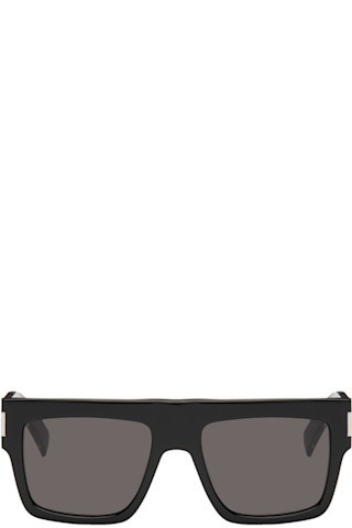Saint Laurent: Black SL 628 Sunglasses | SSENSE UK