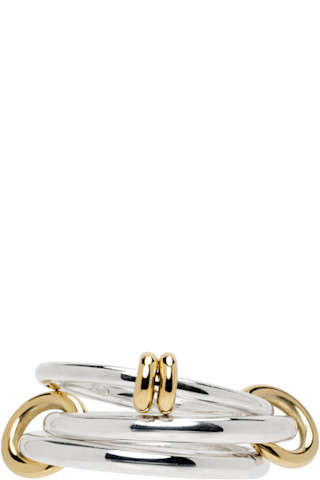 Spinelli Kilcollin: Silver & Gold Raneth SG Ring | SSENSE