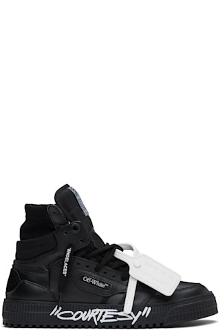 Black 3.0 Off Court 'Courtesy' Sneakers by Off-White on Sale