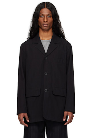 Toogood: Black 'The Artist' Jacket | SSENSE Toogood: Black 'The Artist' Jacket | SSENSE