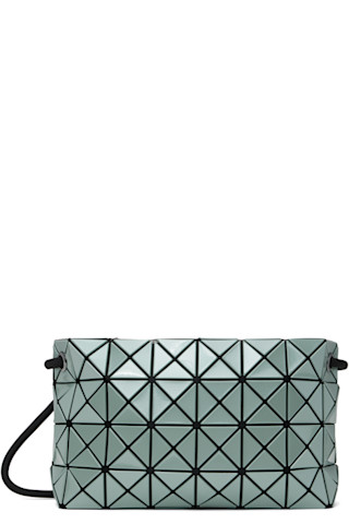 Green Loop Metallic Bag by BAO BAO ISSEY MIYAKE on Sale