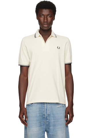 Fred Perry: White 'The Fred Perry Shirt' Polo | SSENSE