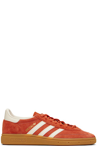adidas Originals: Red Handball Spezial Sneakers | SSENSE