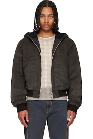 OUR LEGACY: Brown Bank Jacket | SSENSE
