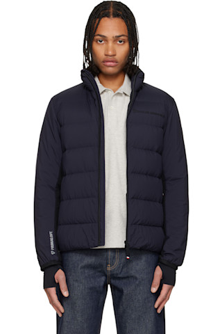 Moncler Grenoble: Navy Araripe Mid-Layer Down Jacket | SSENSE 대한민국