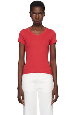Red Jill Baby T-shirt by FLORE FLORE on Sale