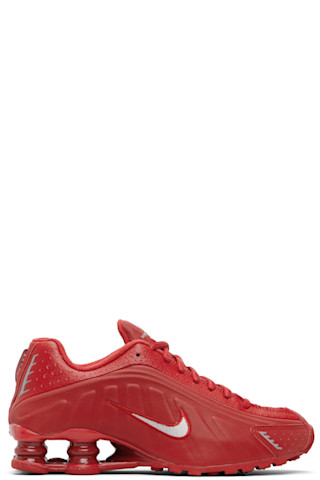 Nike: Red Shox R4 Sneakers | SSENSE