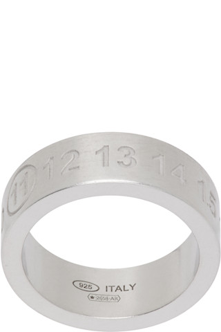 Maison Margiela: Numerical Ring | SSENSE Canada