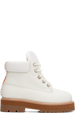 White Strada Boots by PDF on Sale