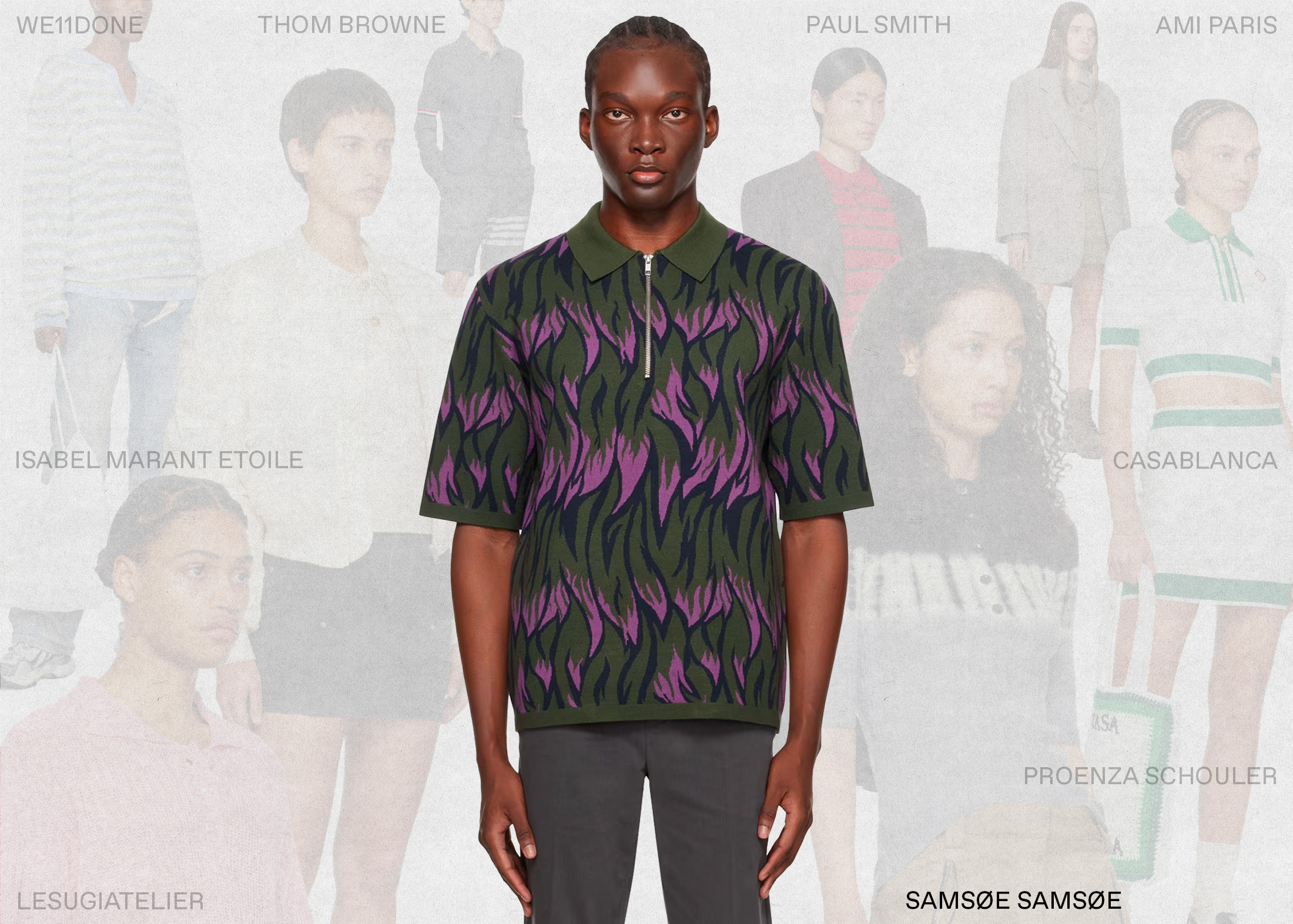 KNIT POLOS GO WAY BEYOND QUIET LUXURY | SSENSE