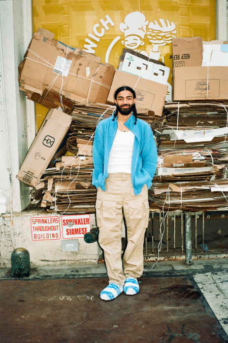 Sage Elsesser’s Shades of Blue | SSENSE