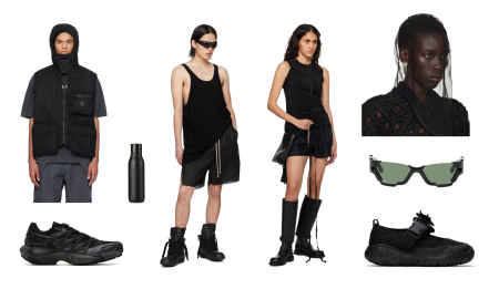 GOTHS IN HEAT: A GUIDE TO ALL-BLACK SUMMER STYLE | SSENSE