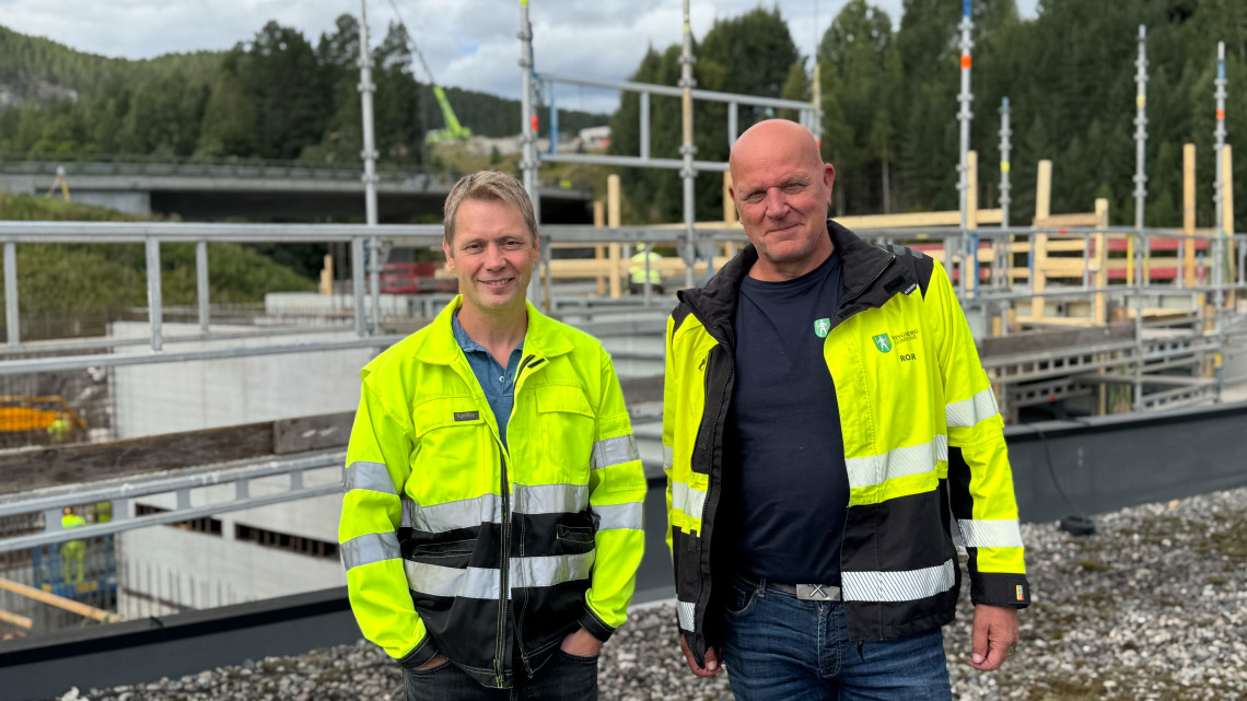 - Gøy å se at bygget reiser seg - Kongsberg kommune