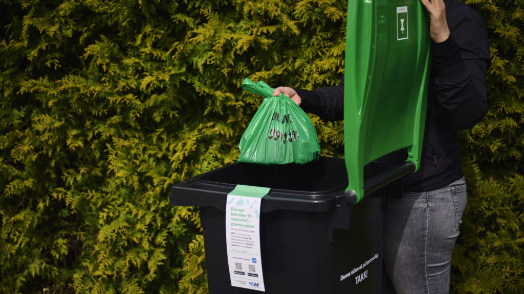 Nå kommer egen beholder til matavfall - Rælingen kommune