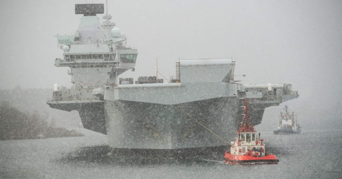 Oslo Havn - HMS "Queen Elizabeth" besøker Oslo