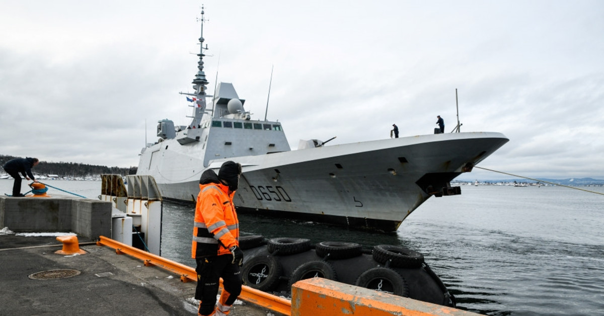 Oslo Havn - Fransk fregatt besøker Oslo